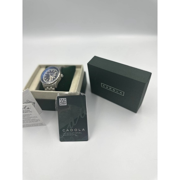 cadola | Accessories | Cadola Tahiti Automatic Bavarian Green Watch ...